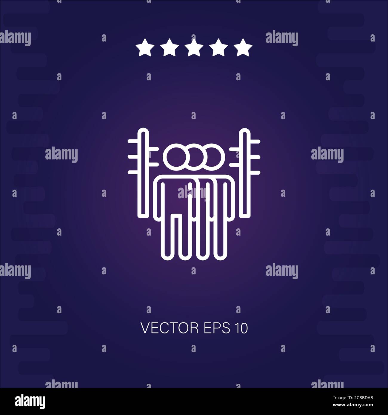 mob vector icon modern illustration Stock Vector Image & Art - Alamy