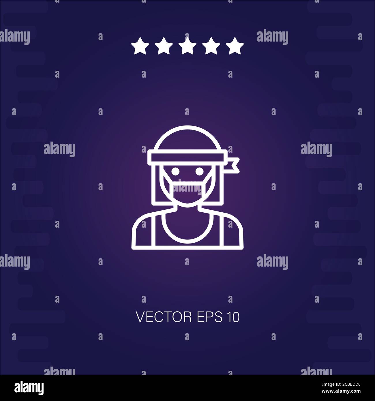 runner vector icon modern illustration Stock Vector Image & Art - Alamy