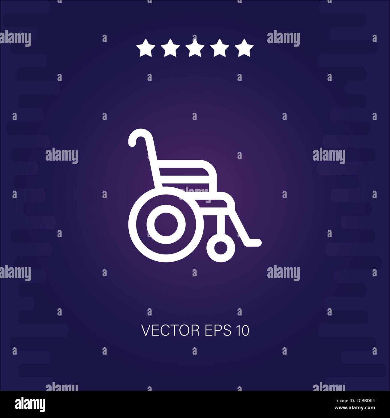 wheelchair vector icon modern illustration Stock Vector Image & Art - Alamy