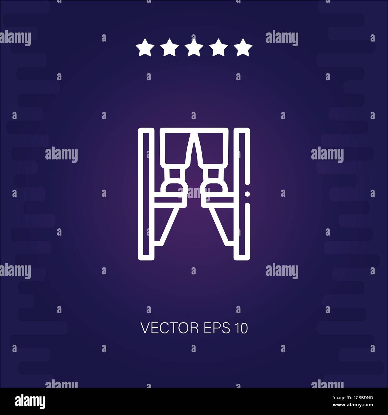 stilt walker vector icon modern illustration Stock Vector Image & Art ...