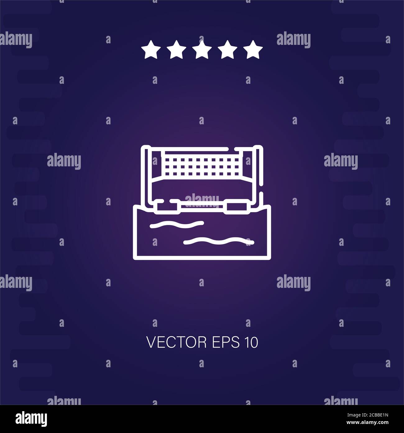 net vector icon modern illustration Stock Vector Image & Art - Alamy