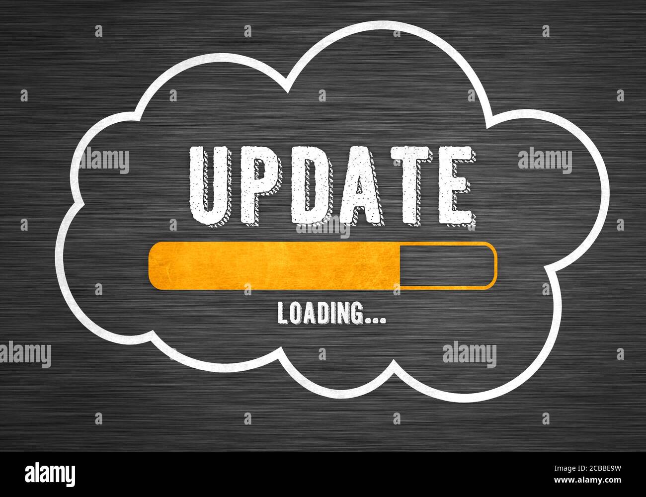 Cloud Update concept Stock Photo - Alamy