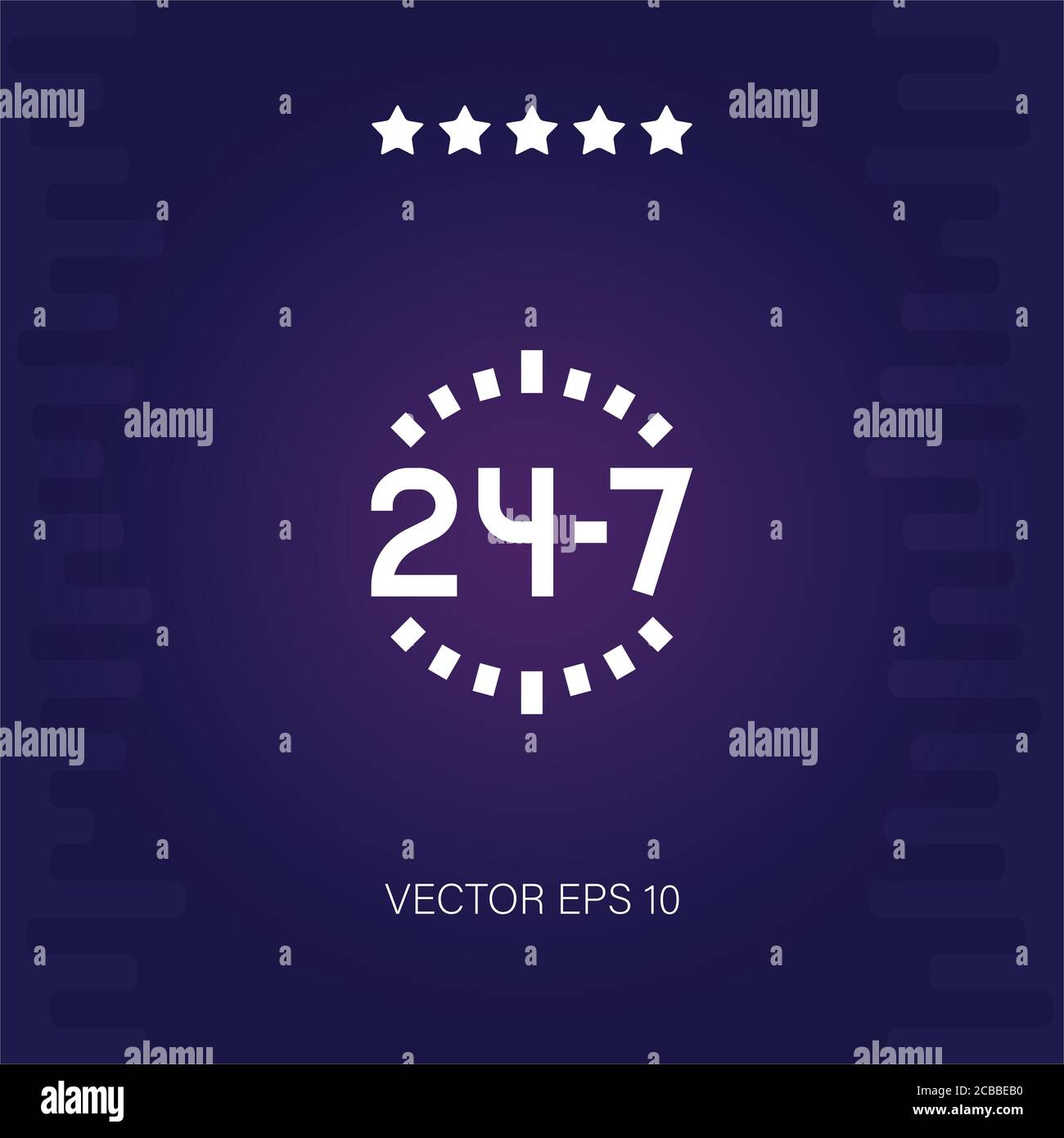 hours vector icon modern illustration Stock Vector Image & Art - Alamy