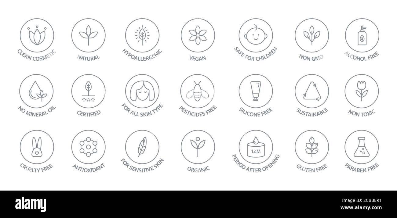 Sensitive skin icon vector vectors hi-res stock photography and images ...