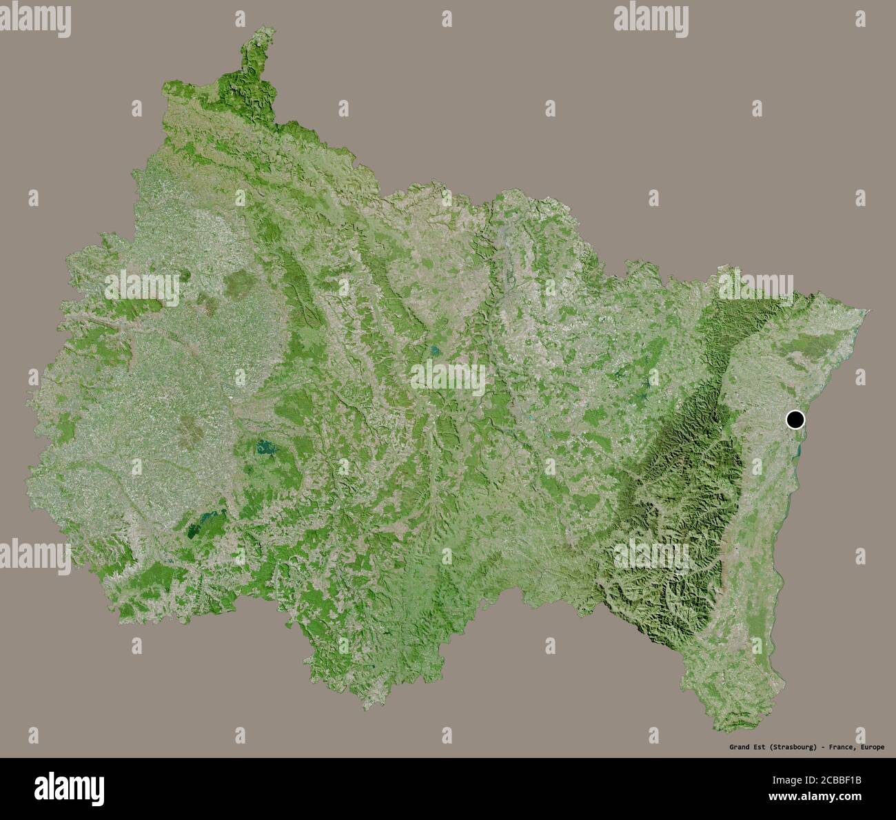 Strasbourg on a map hi-res stock photography and images - Alamy