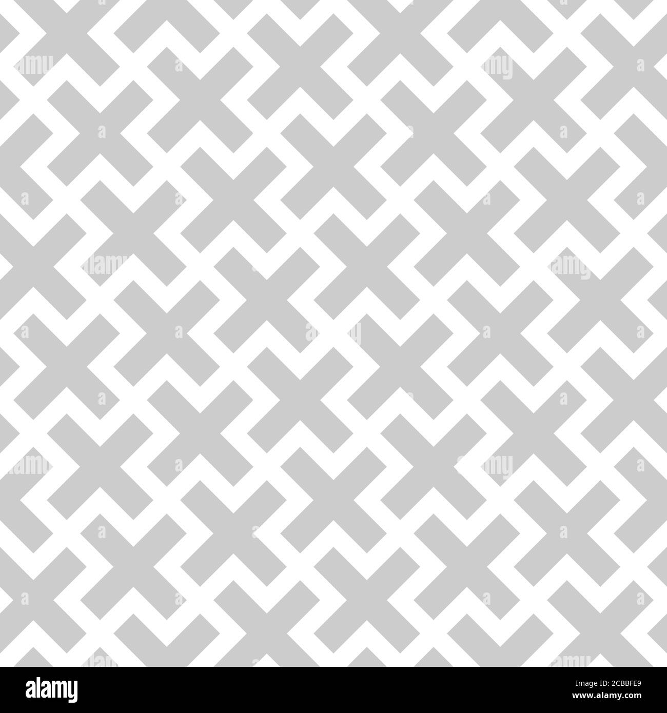 Abstract seamless pattern background. Mosaic of grey geometric crosses ...