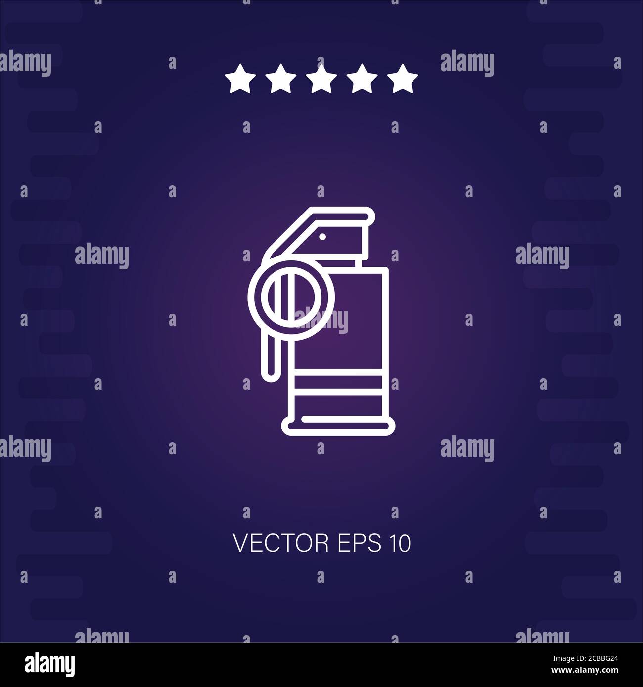 smoke grenade vector icon modern illustration Stock Vector Image & Art ...