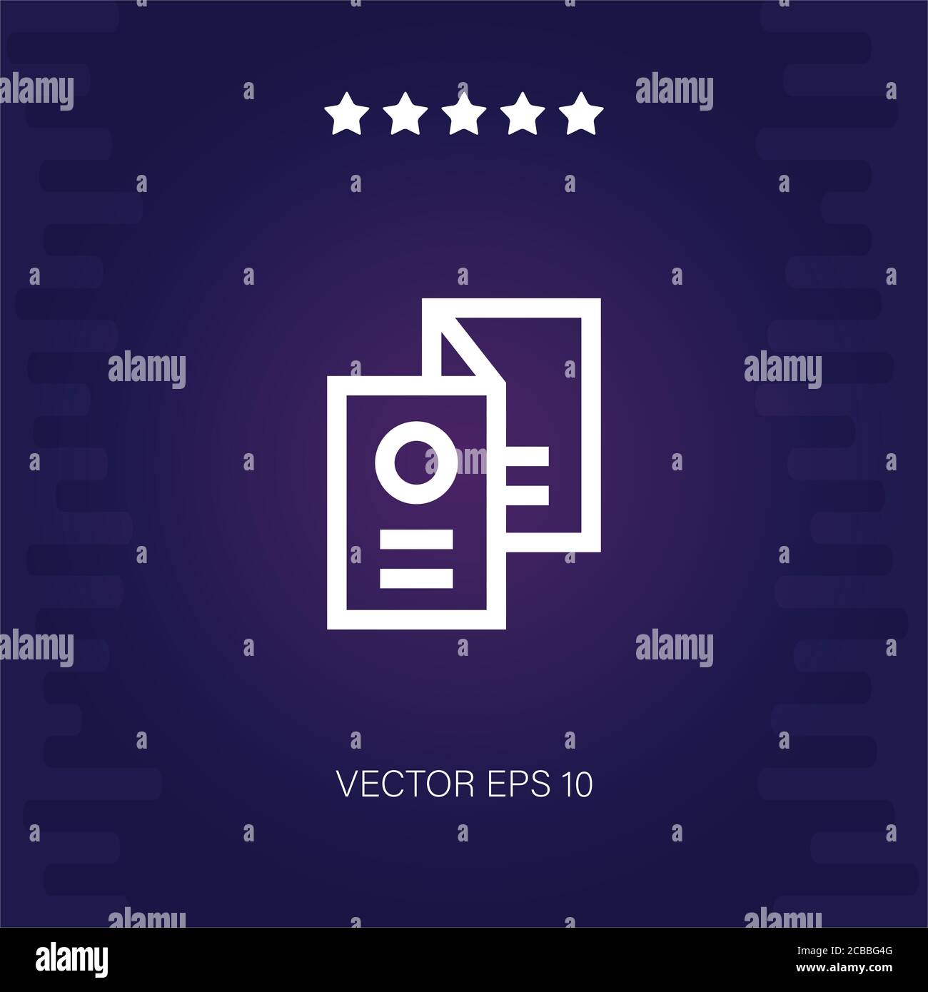 flyer vector icon modern illustration Stock Vector Image & Art - Alamy