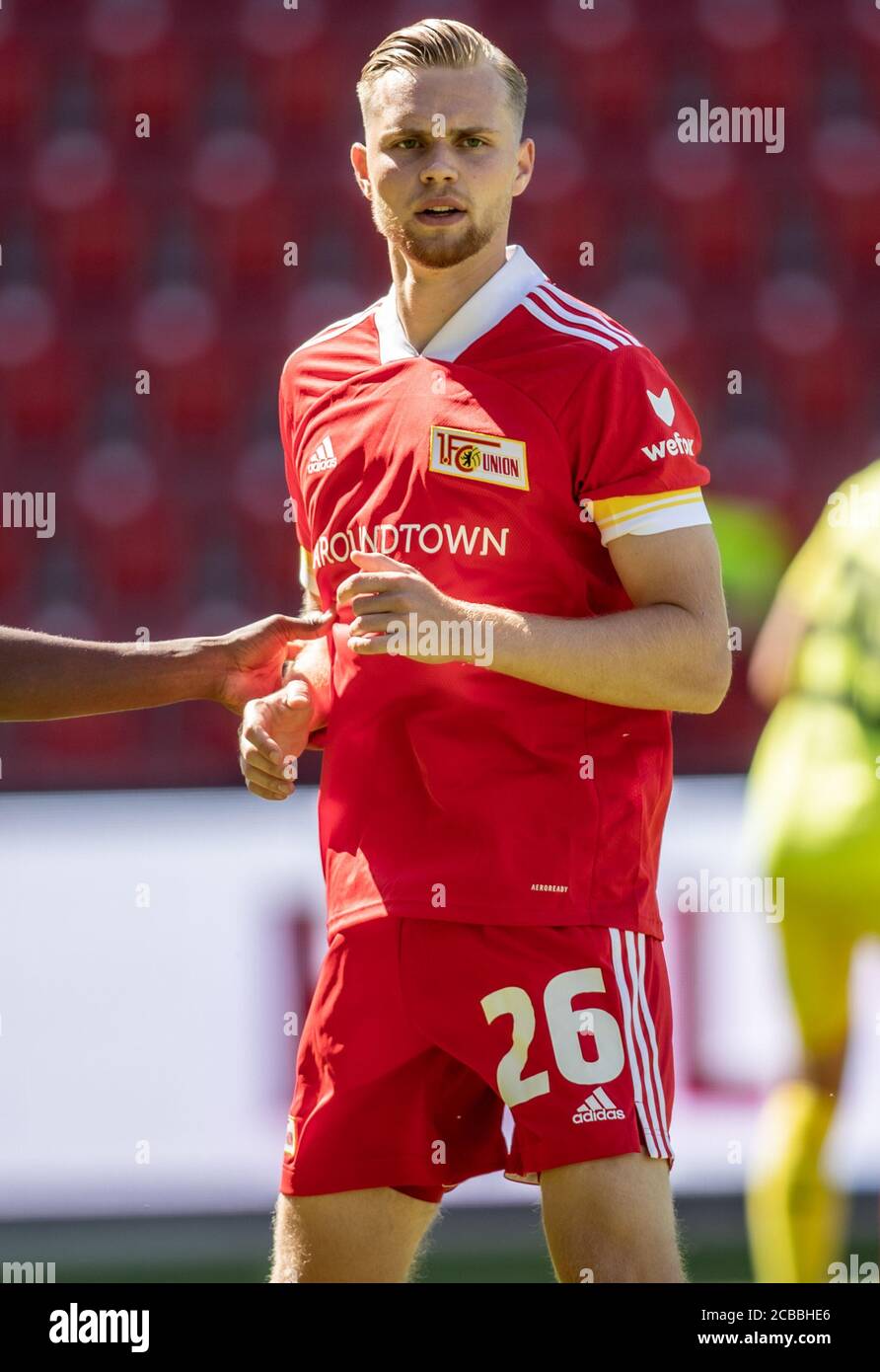 Berlin, Germany. 12th Aug, 2020. Football: Test matches, 1st FC Union ...