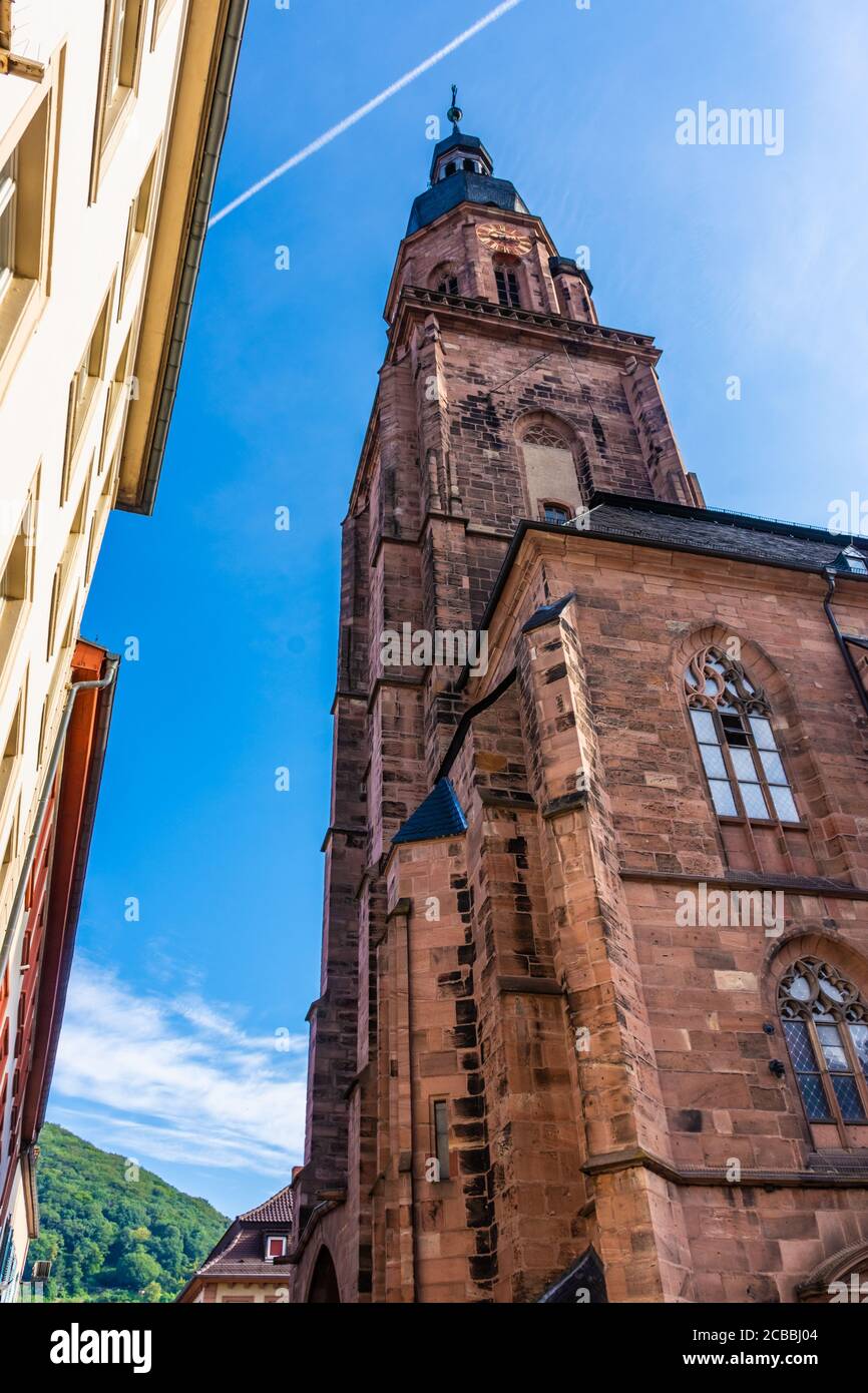 Church of Heidelberg, Germany Stock Photo - Alamy
