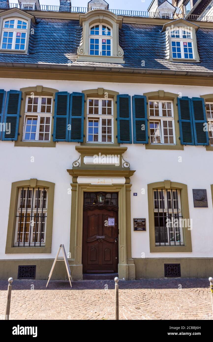 Karl marx birth house hi-res stock photography and images - Alamy