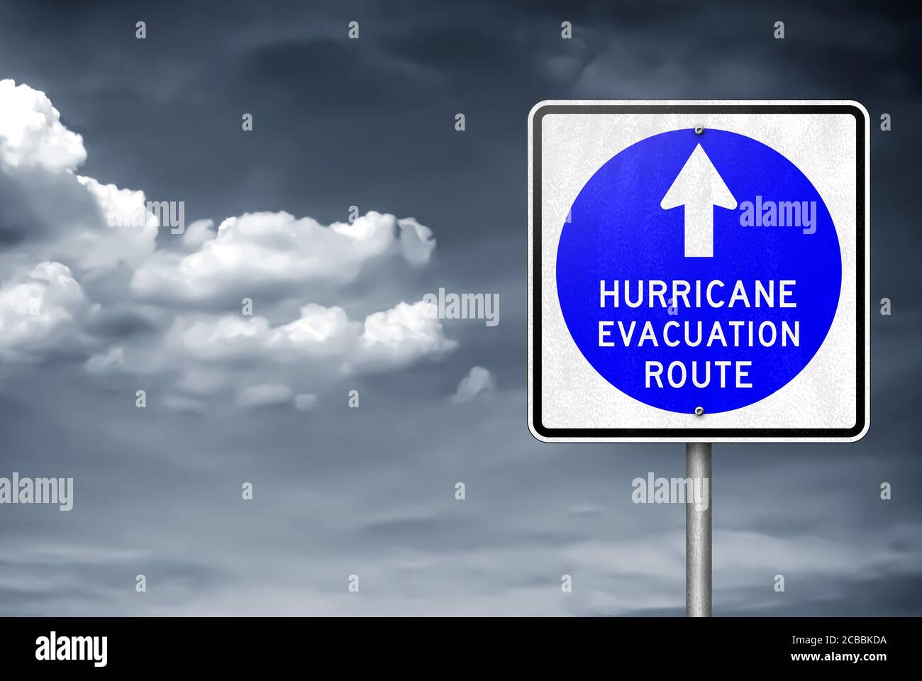 Hurricane evacuation route Stock Photo - Alamy