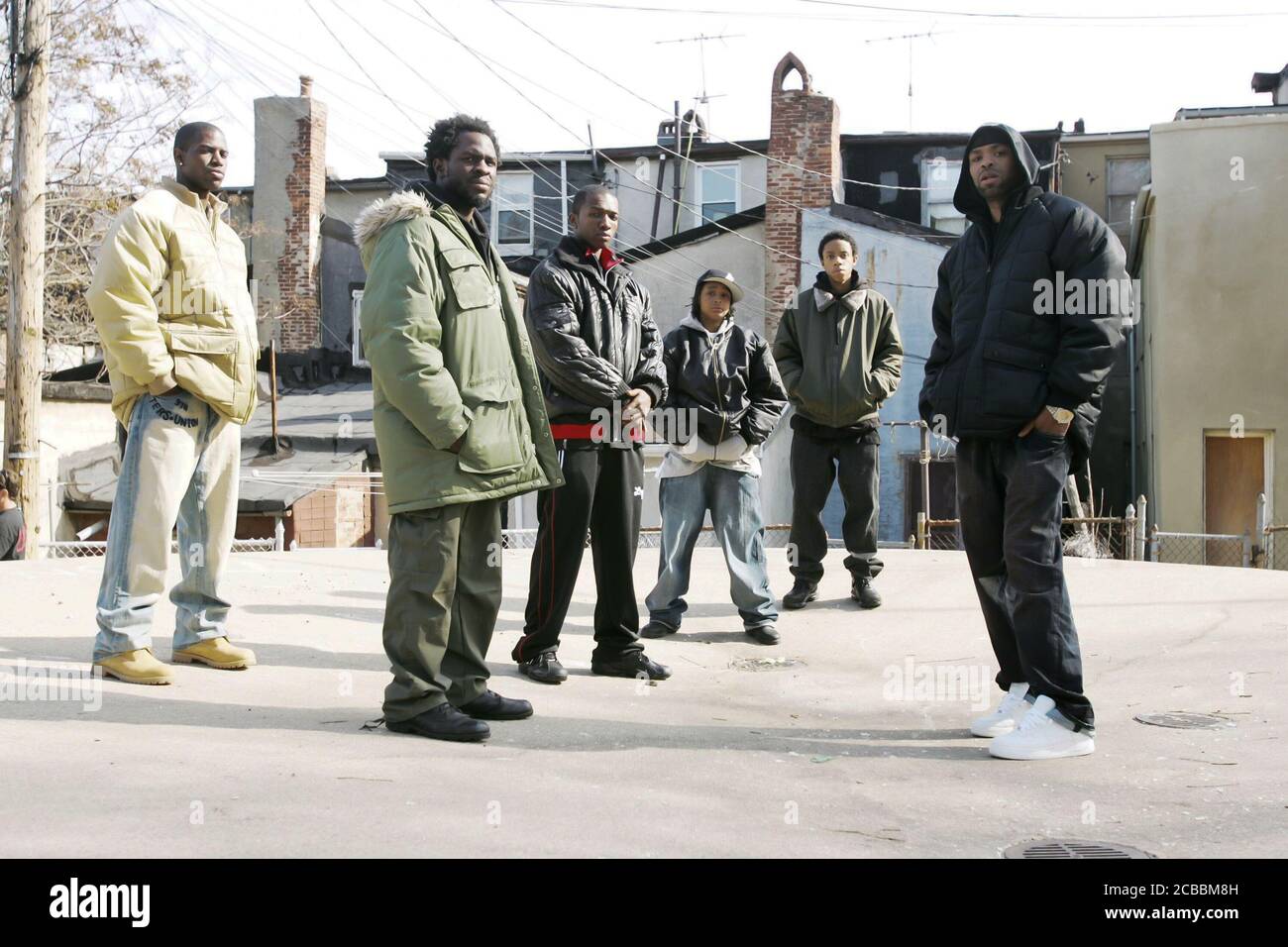 USA. Jamie Hector, Method Man, Gbenga Akinnagbe, Felicia Pearson, and ...