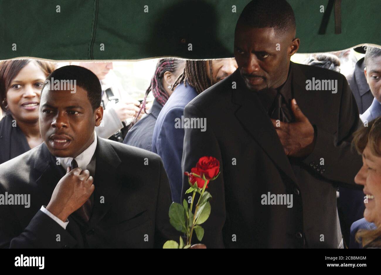 USA. Idris Elba in the ©HBO TV series : The Wire - season 2 (2002-2008 ...