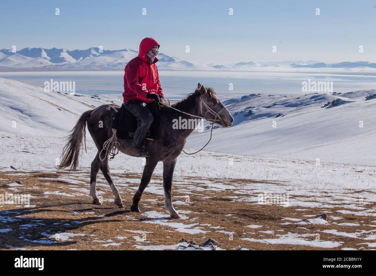 Scenes from Son Kol Lake in Kyrgyzstan's Naryn Oblast Stock Photo - Alamy