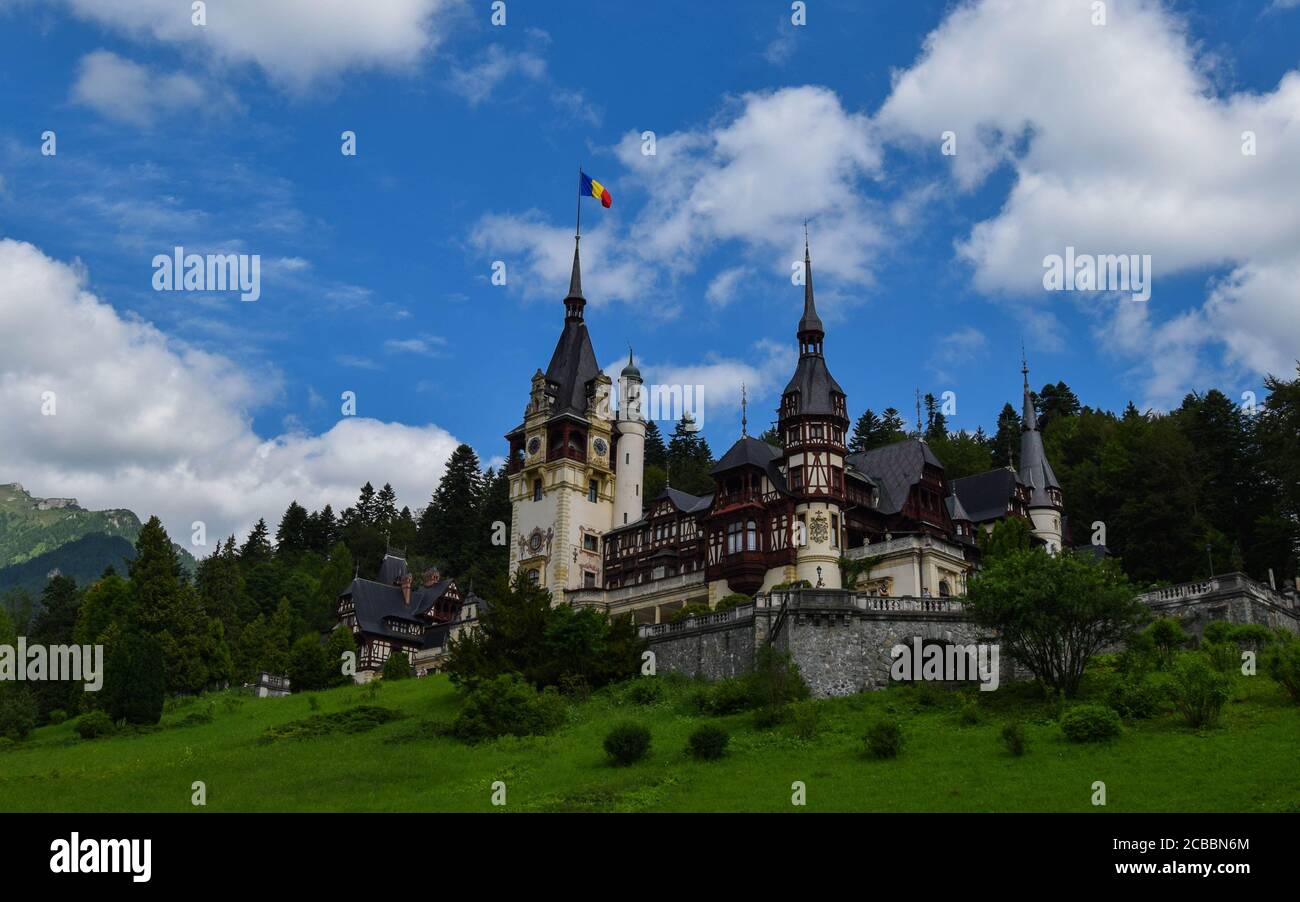 Peles Castle is a masterpiece of German new-Renaissance architecture ...