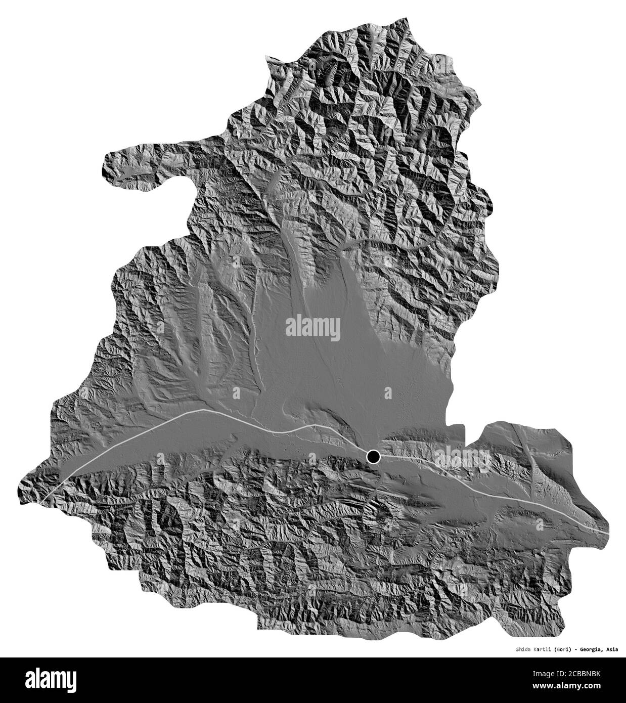 Gori georgia map hi-res stock photography and images - Alamy