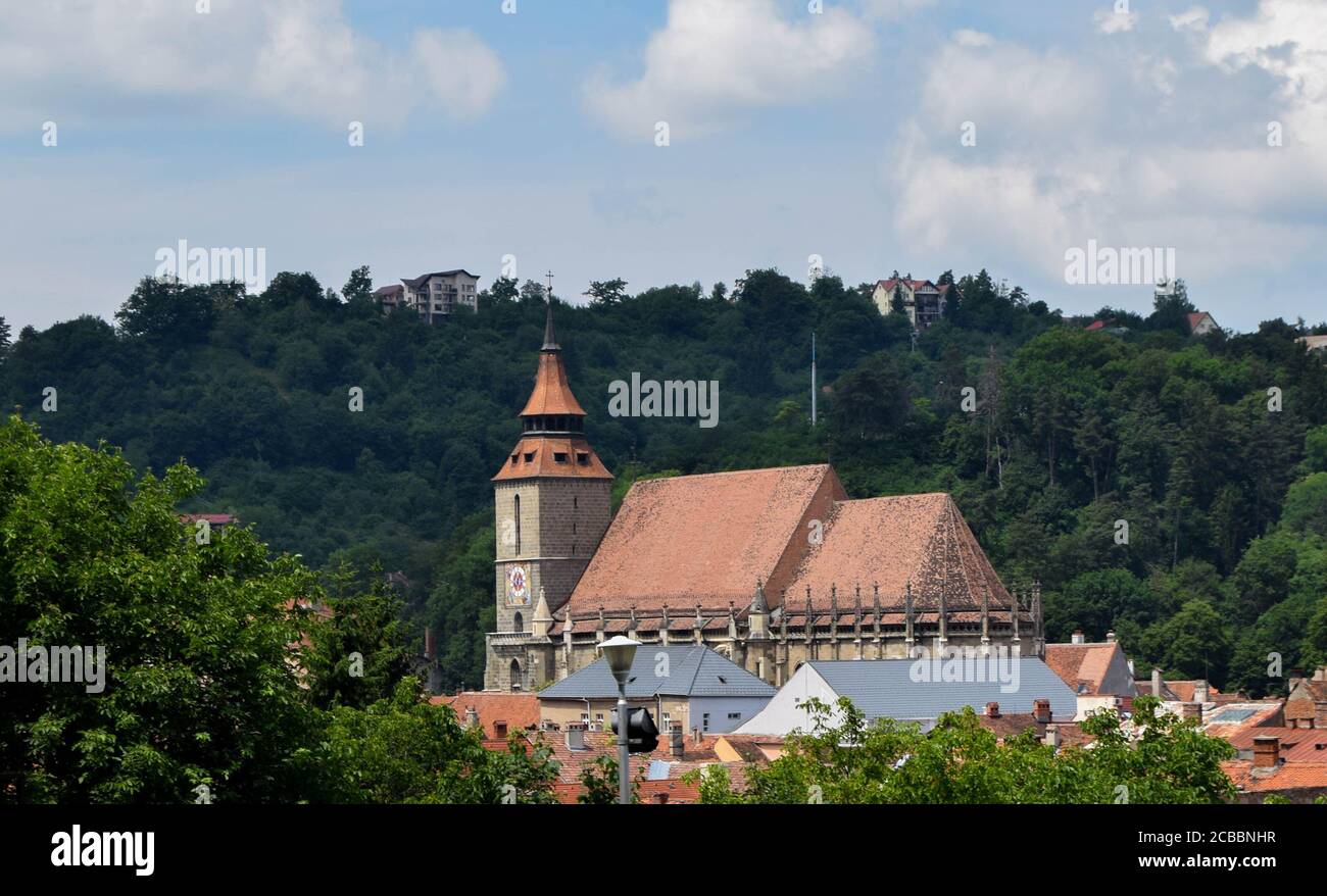 The Black Church, the most important landmark in the old center of ...