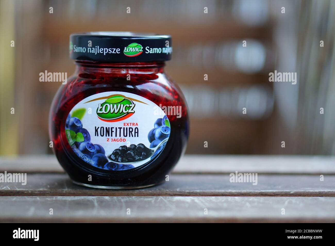 Polish Lowicz berry marmalade Stock Photo - Alamy