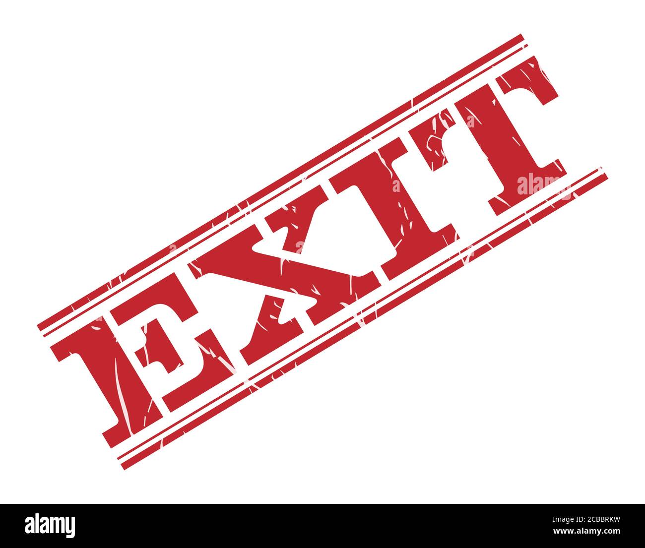 Stamp with the OUTPUT impression. Grunge style with scuffed edges ...