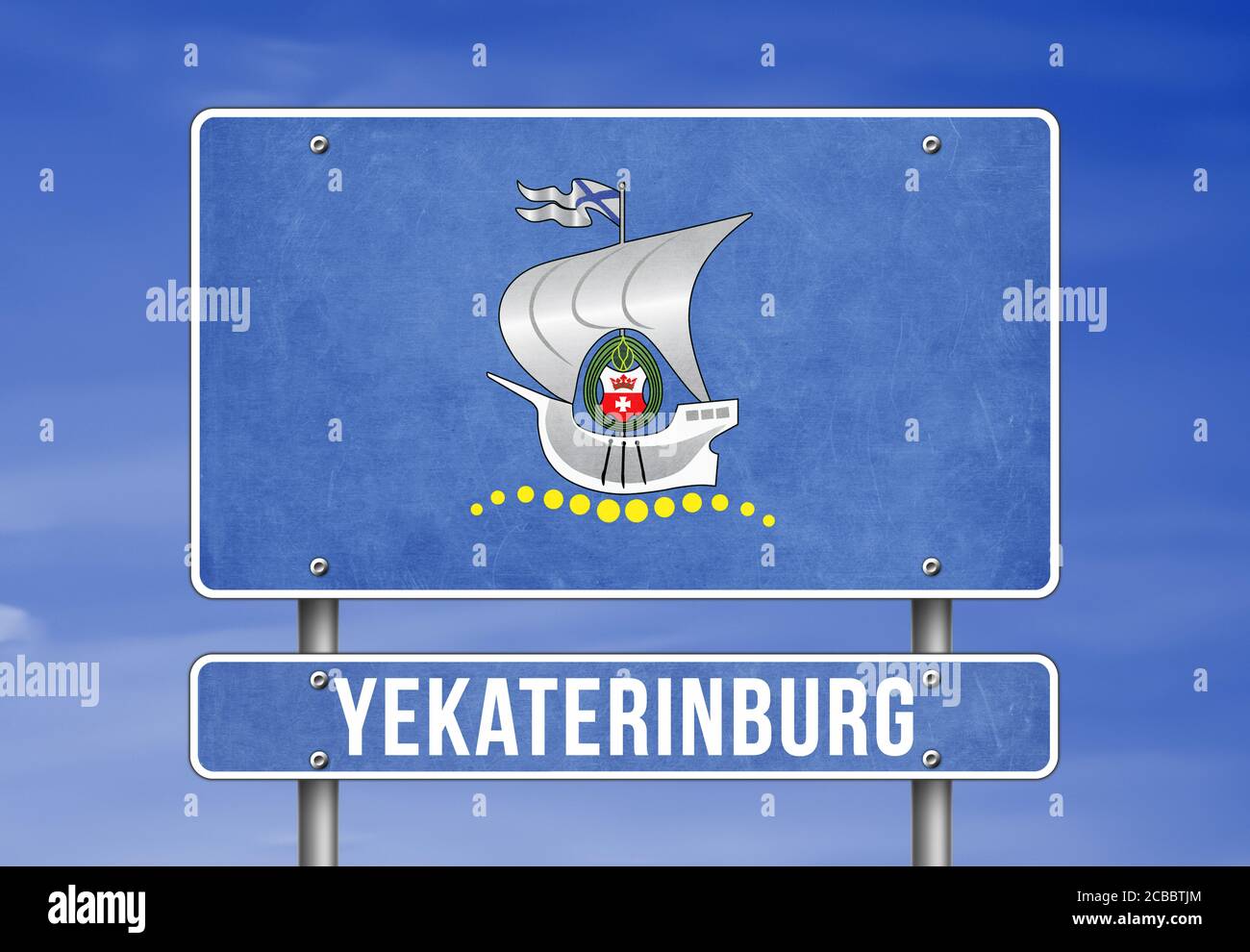 Flag of kaliningrad hi-res stock photography and images - Alamy