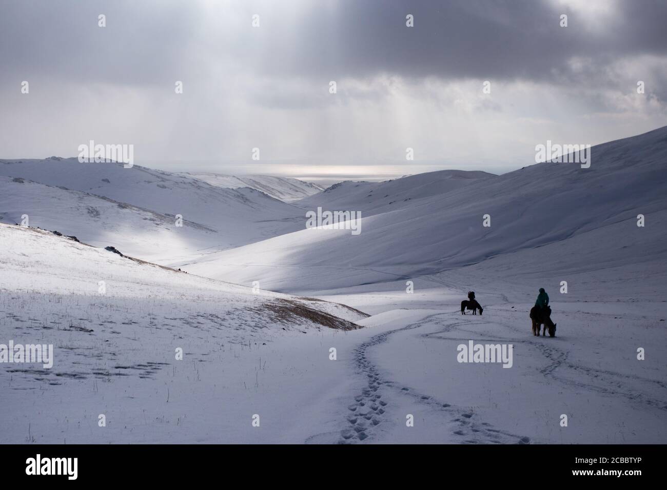 Scenes from Son Kol Lake in Kyrgyzstan's Naryn Oblast Stock Photo - Alamy