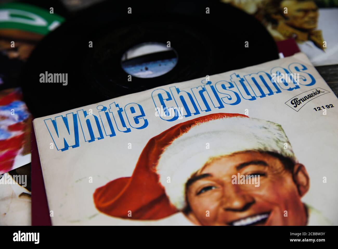White Christmas Album Cover Bing Crosby White Christmas
