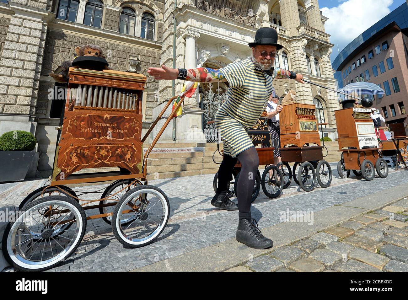 Liberec, Czech Republic. 12th Aug, 2020. The International Barrel Organ ...