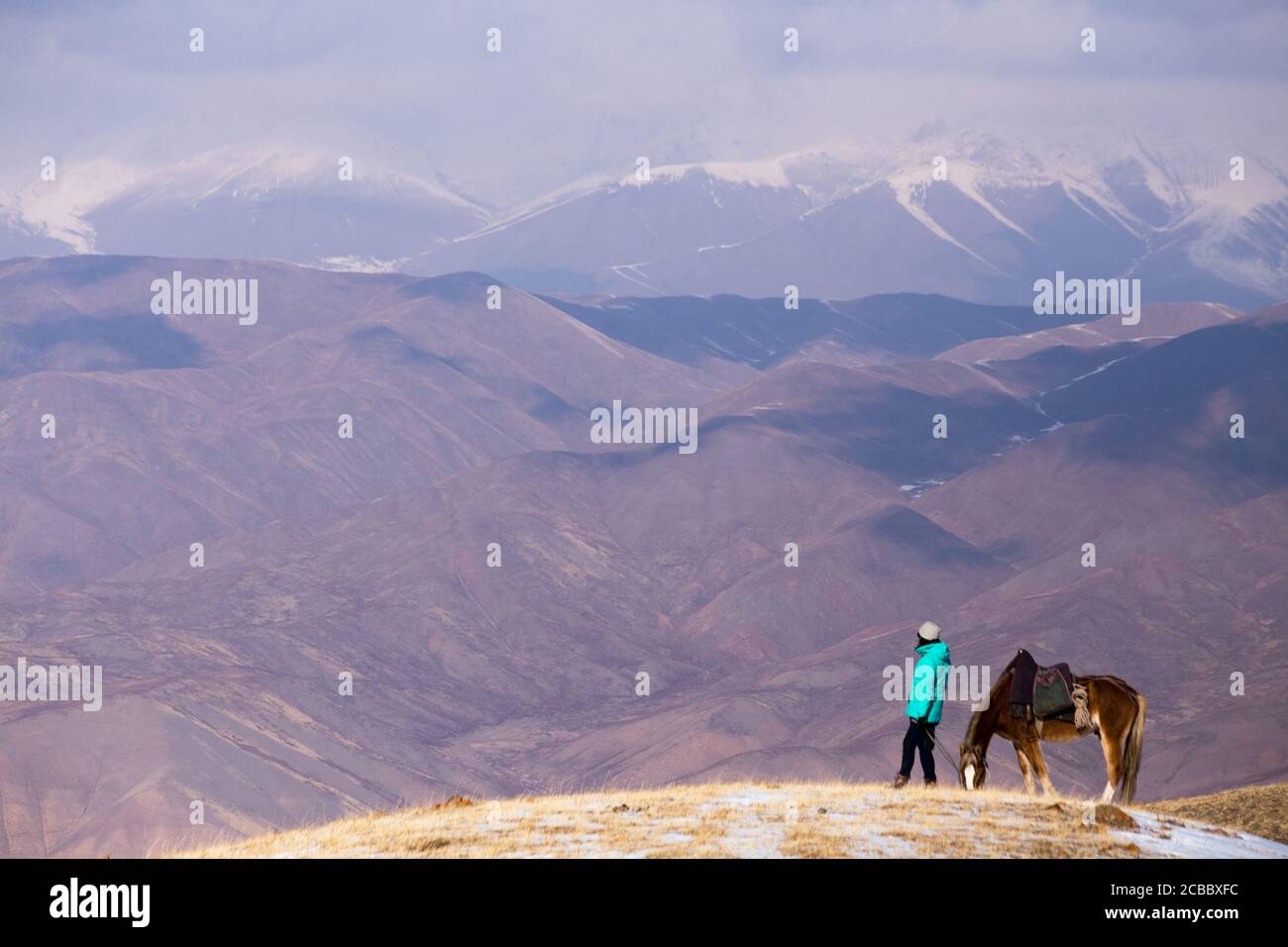 Scenes from Son Kol Lake in Kyrgyzstan's Naryn Oblast Stock Photo - Alamy