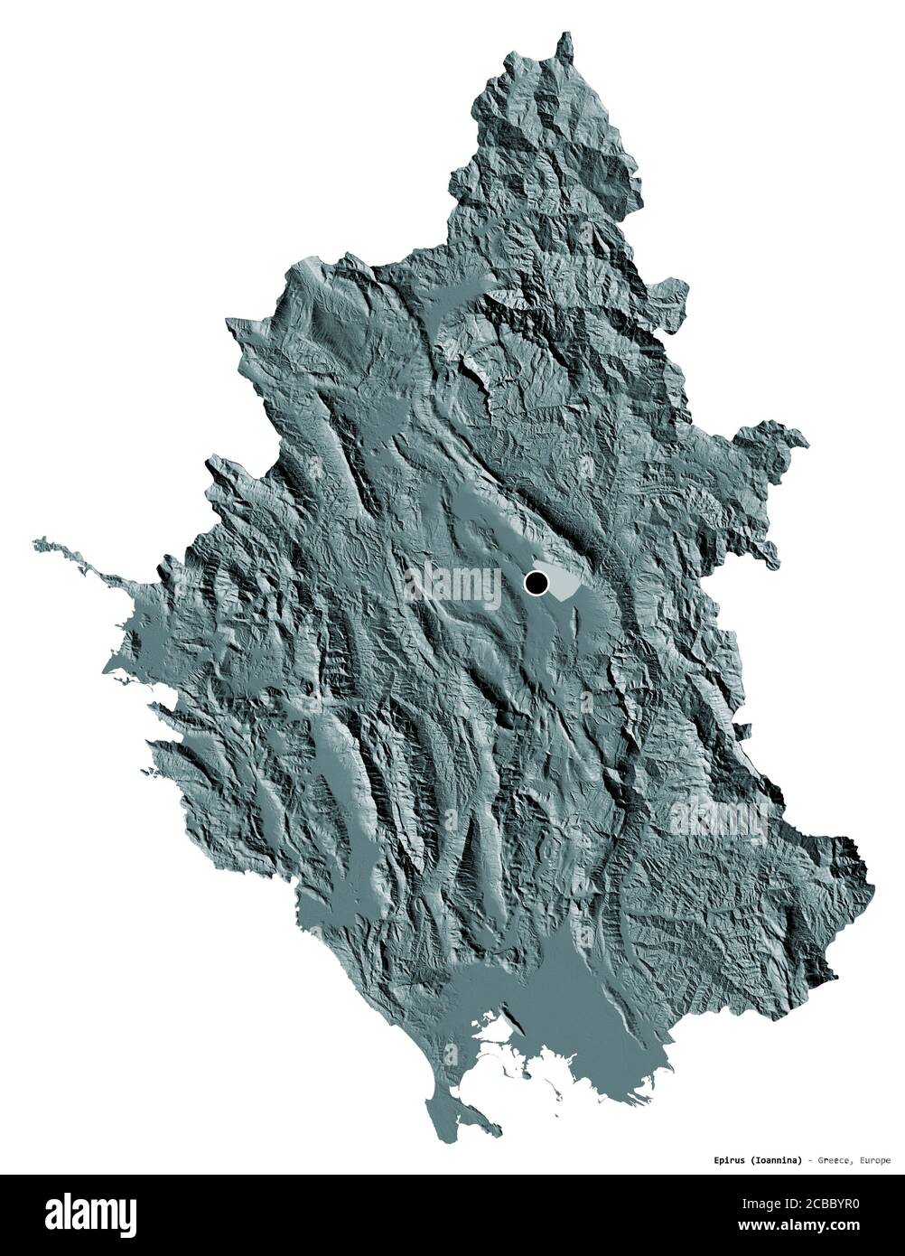 Epirus greece europe map hi-res stock photography and images - Alamy