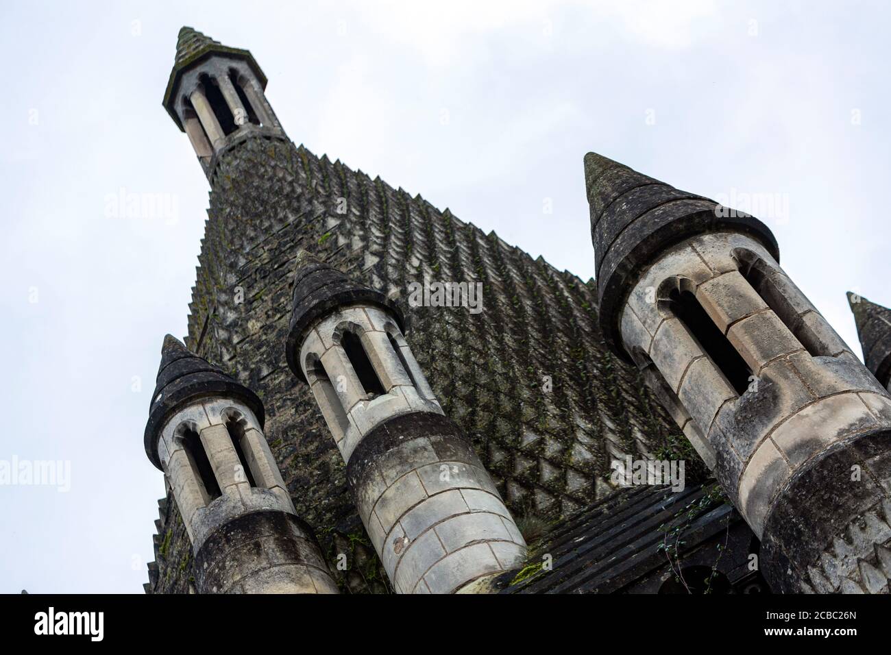 Kitchen chimneys fontevraud abbey hi-res stock photography and images ...