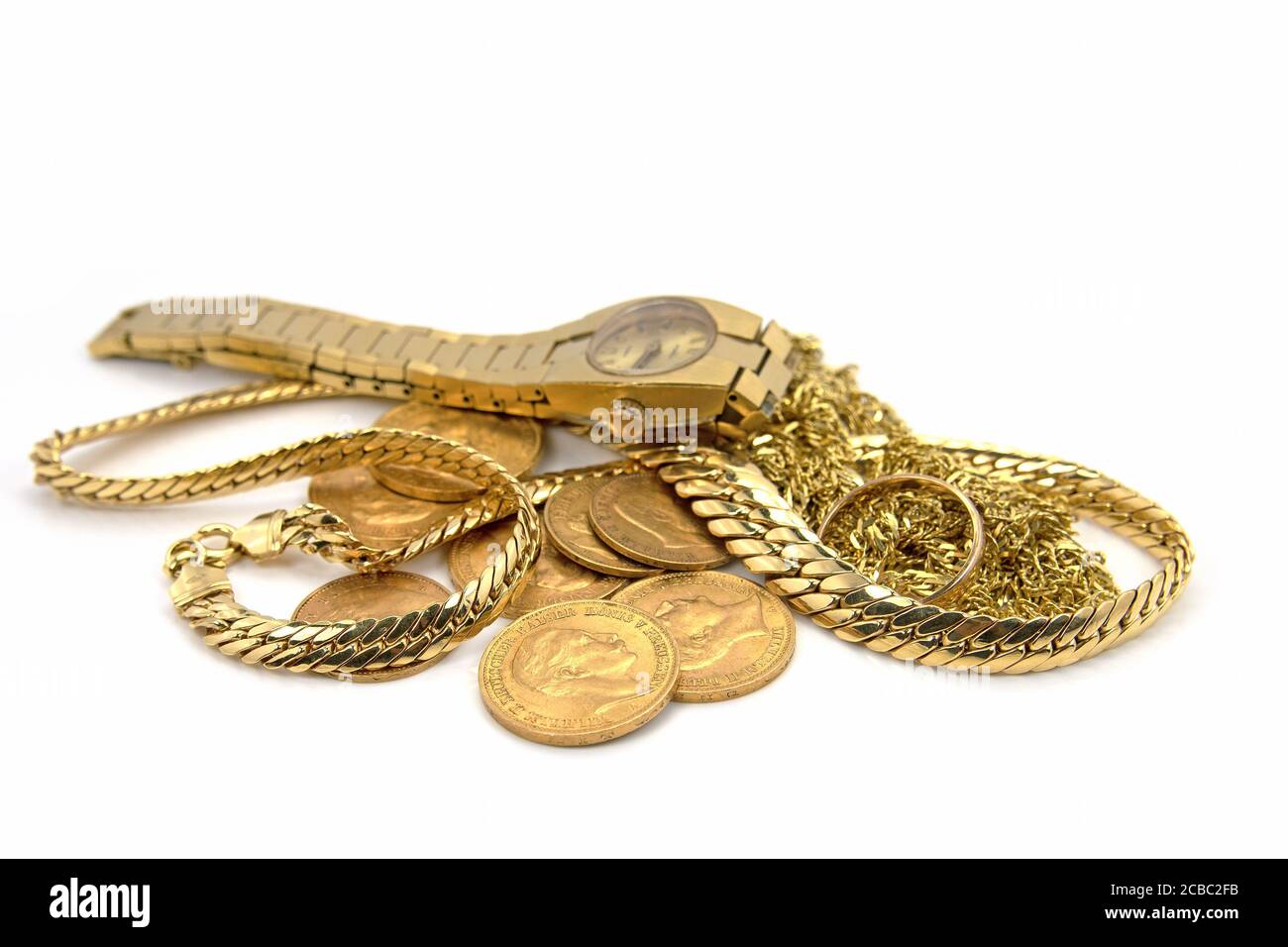 White background jewelry hi-res stock photography and images - Alamy