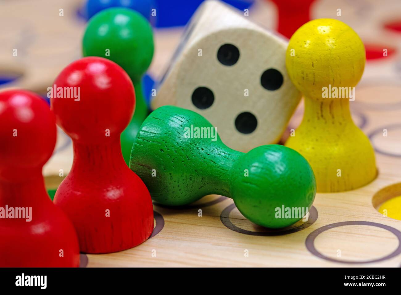 Colorful game characters for board games Stock Photo - Alamy