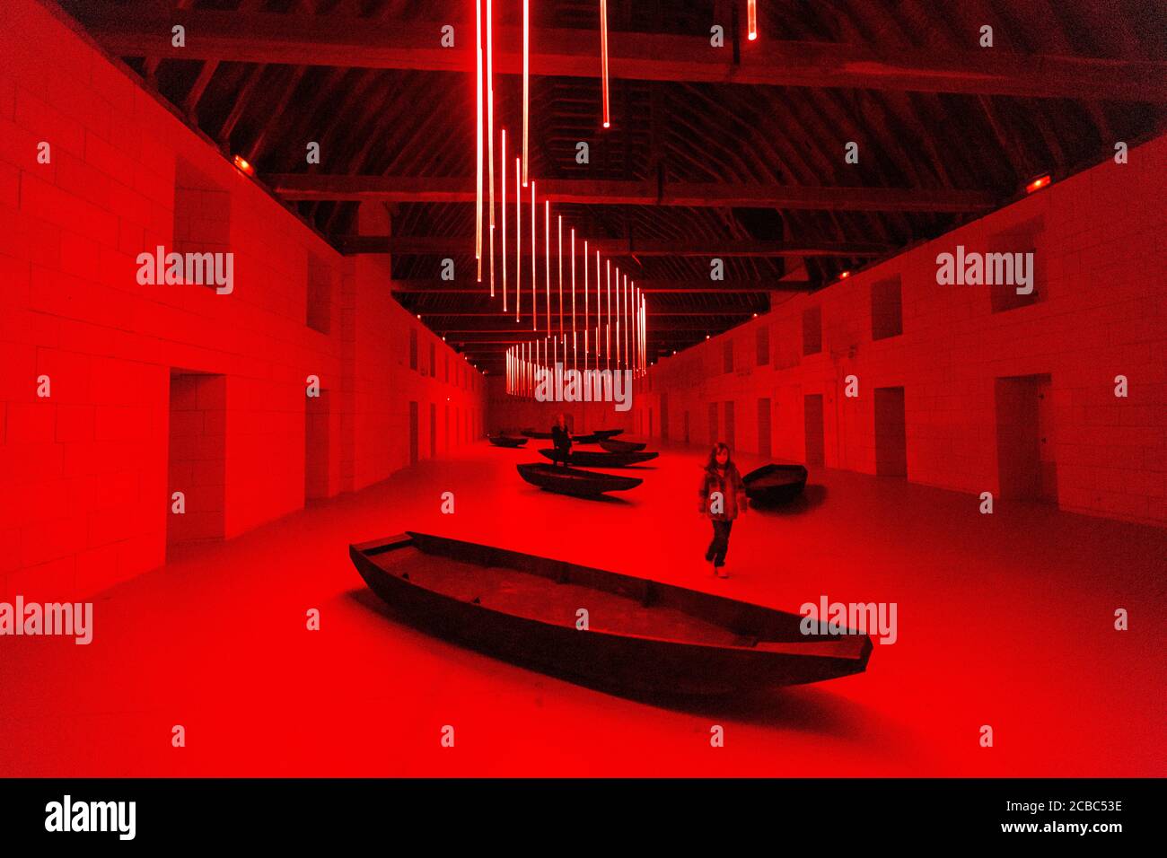 Installation art project by claude leveque hi-res stock photography and ...