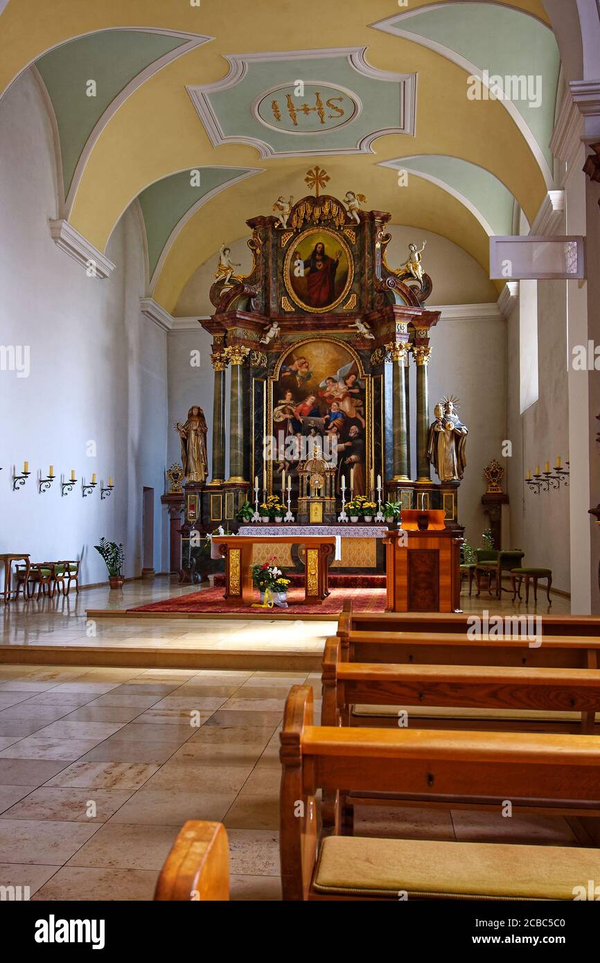 Carmelite cloister hi-res stock photography and images - Alamy
