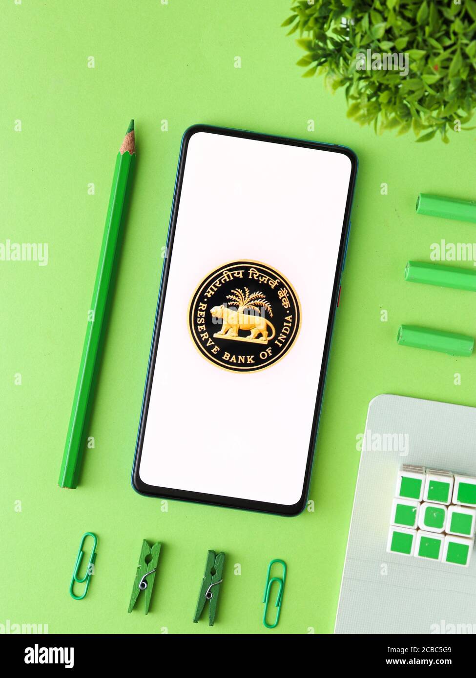 Reserve bank india rbi logo hi-res stock photography and images - Alamy