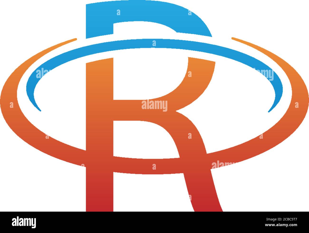 R Letter circle Logo, Concept Letter R + icon circle Stock Vector Image ...