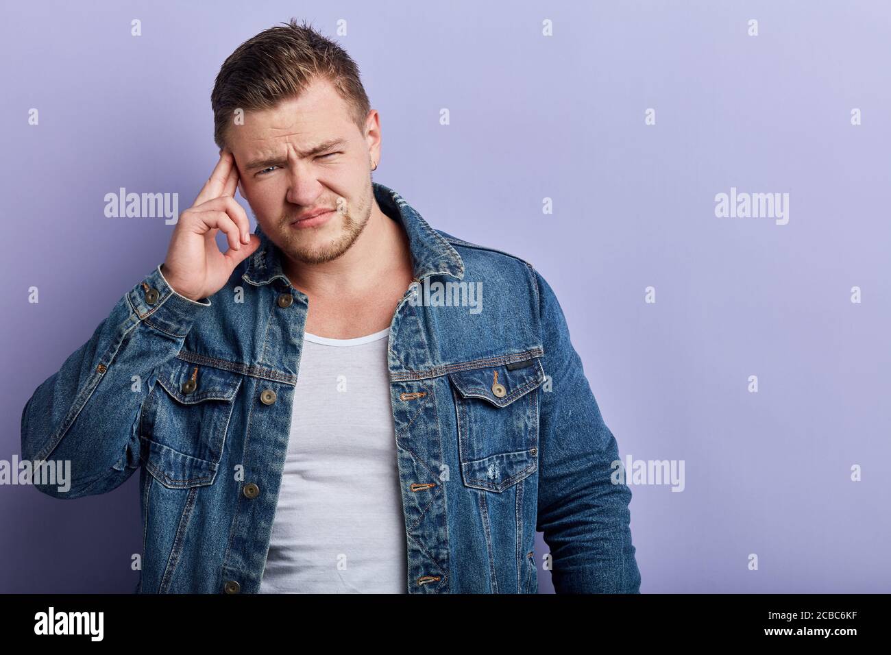 Person Trying To Remember Something High Resolution Stock Photography ...