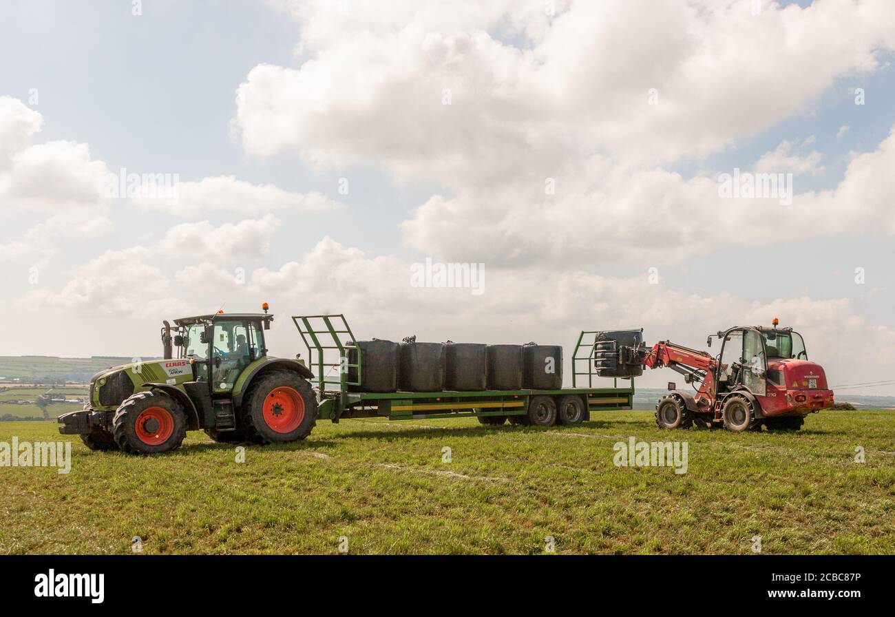 Marshall silage trailer hi-res stock photography and images - Alamy