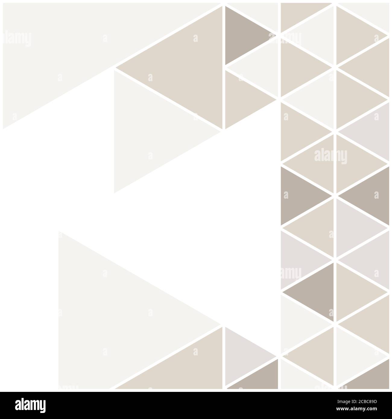 Vector template square cards made of triangles Stock Vector Image & Art ...