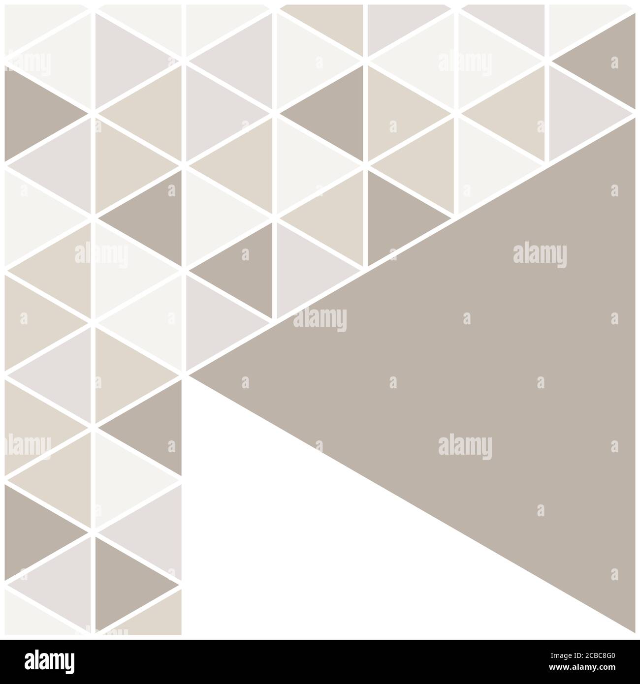 Brochure design triangles template Cut Out Stock Images & Pictures - Alamy