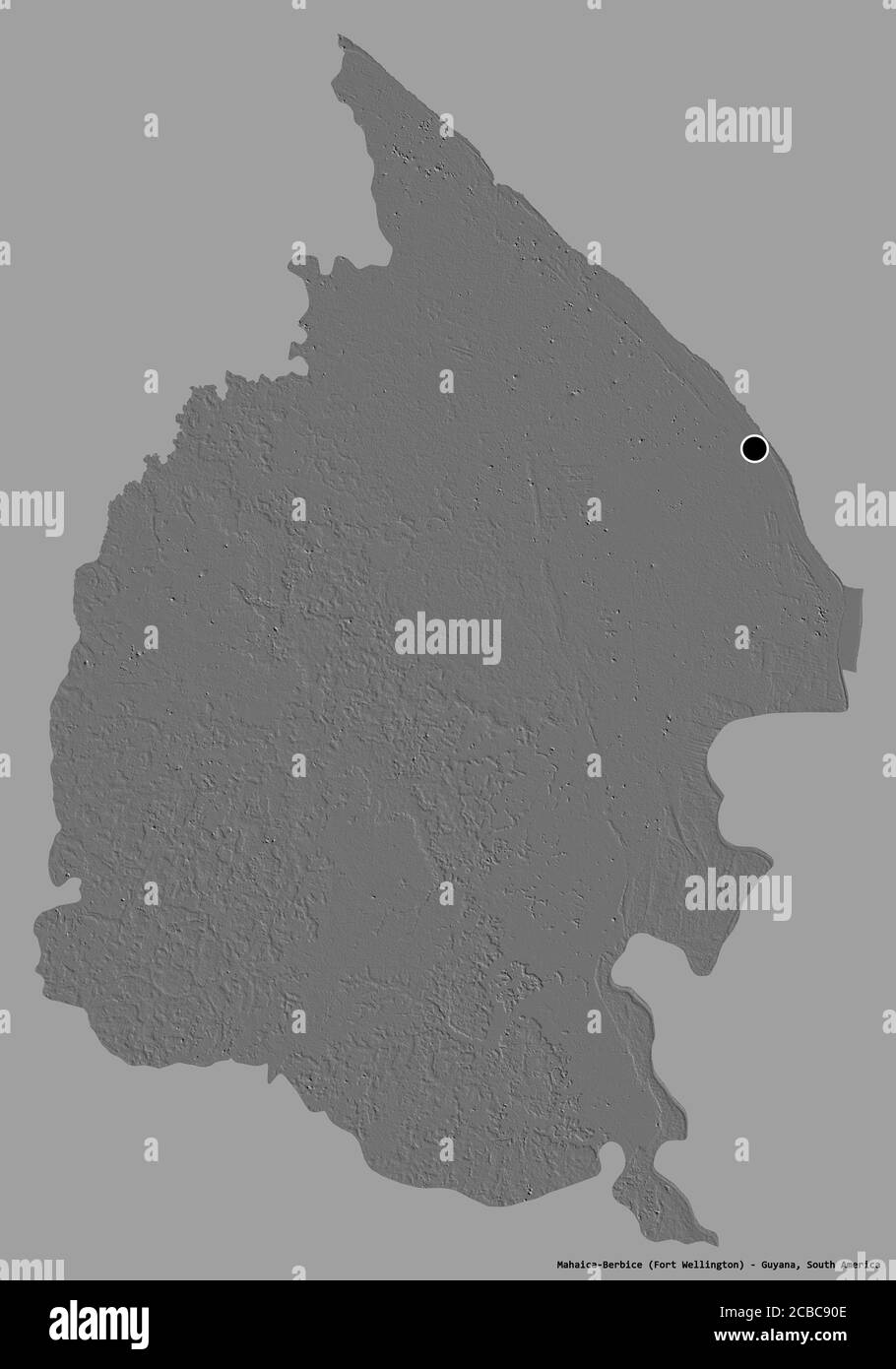 Berbice map hi-res stock photography and images - Alamy