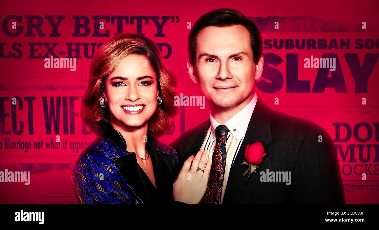 USA. Amanda Peet and Christian Slater in the ©USA Network TV series ...