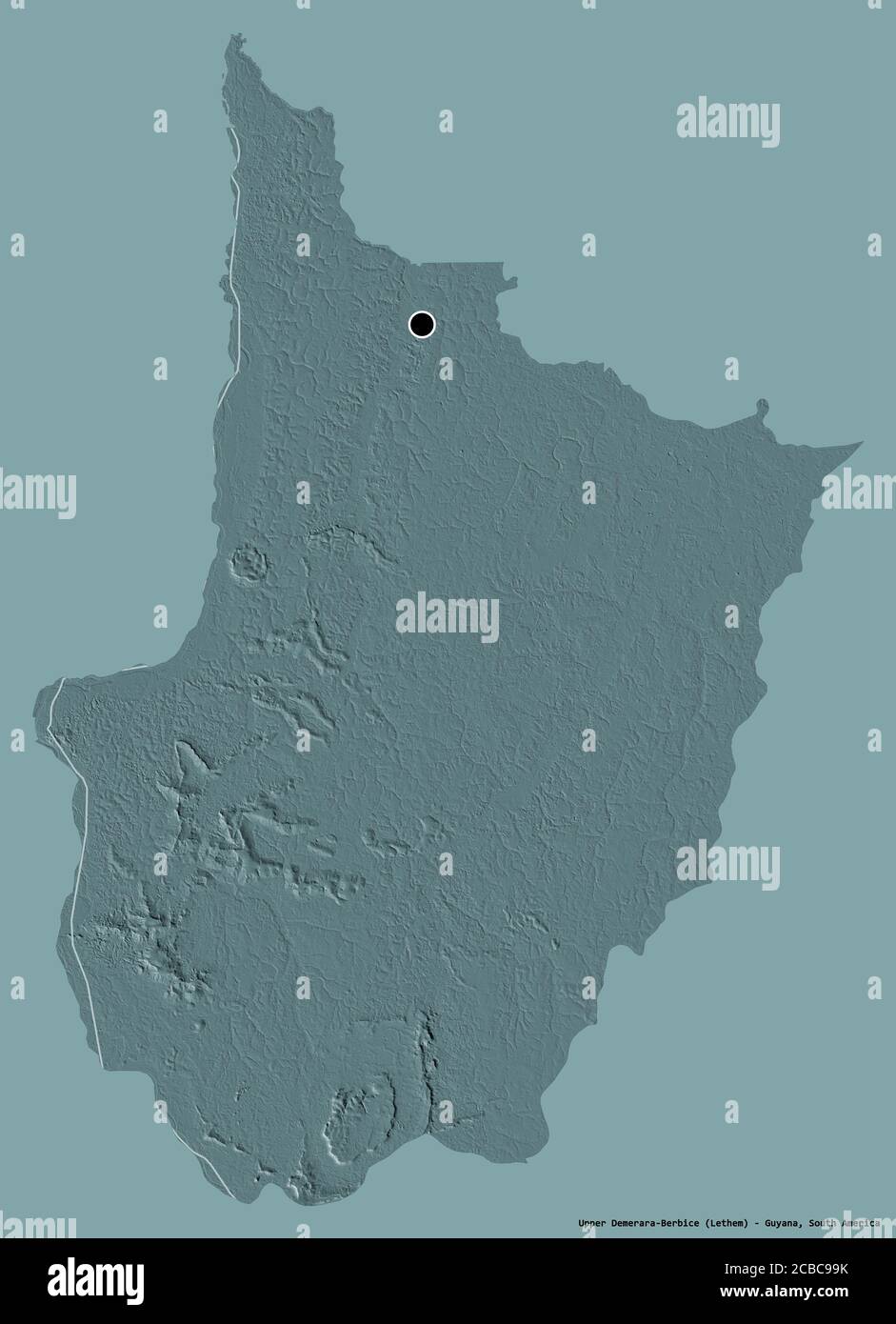 Berbice map hi-res stock photography and images - Alamy