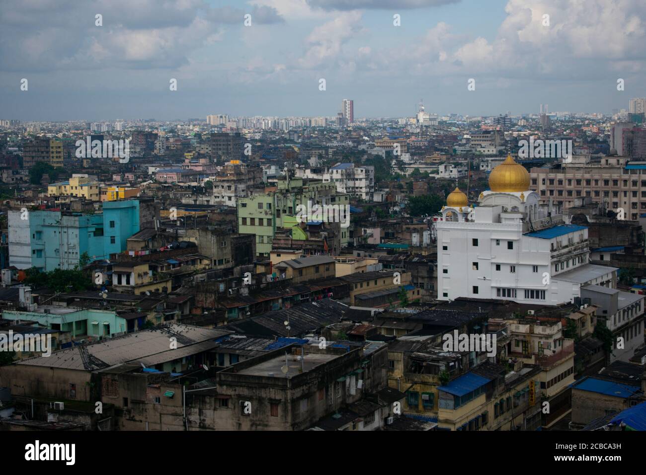 skyline view of kolkata city Stock Photo - Alamy
