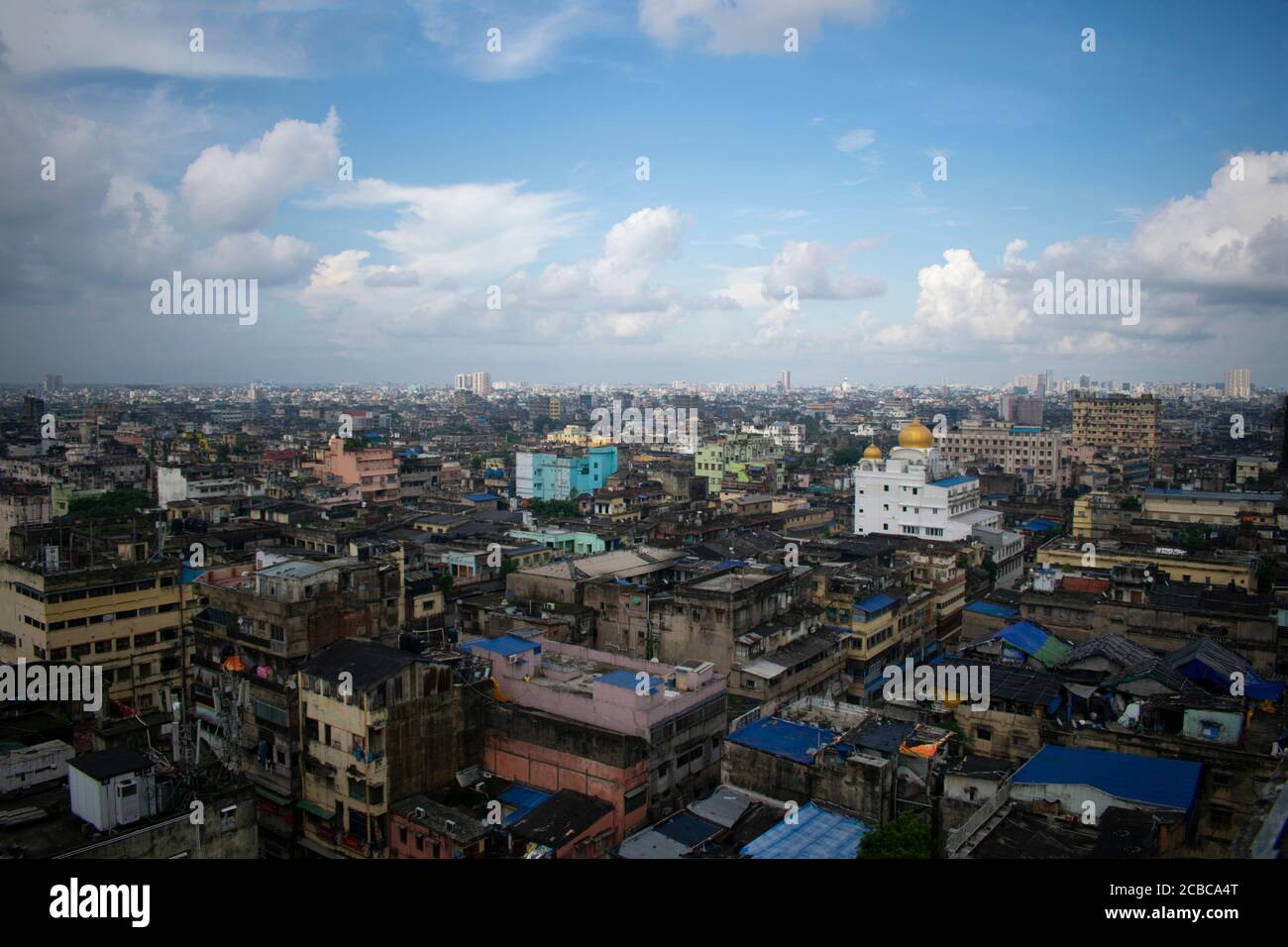skyline view of kolkata city Stock Photo - Alamy