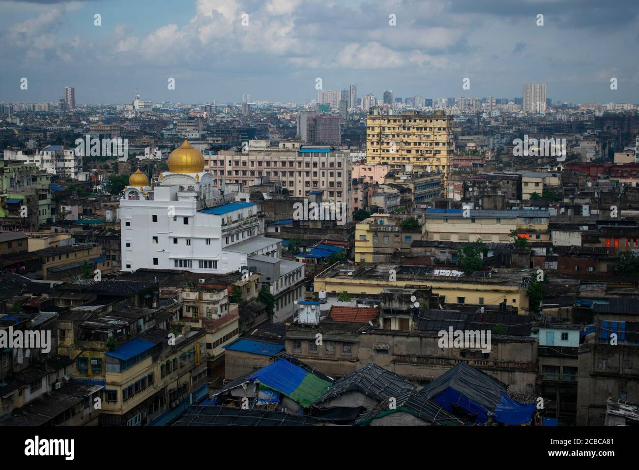 skyline view of kolkata city Stock Photo - Alamy