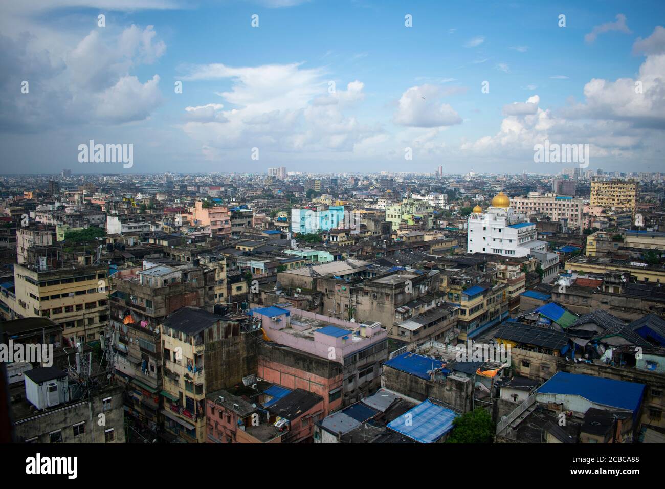 skyline view of kolkata city Stock Photo - Alamy