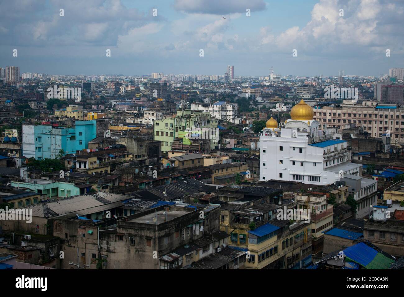 skyline view of kolkata city Stock Photo - Alamy