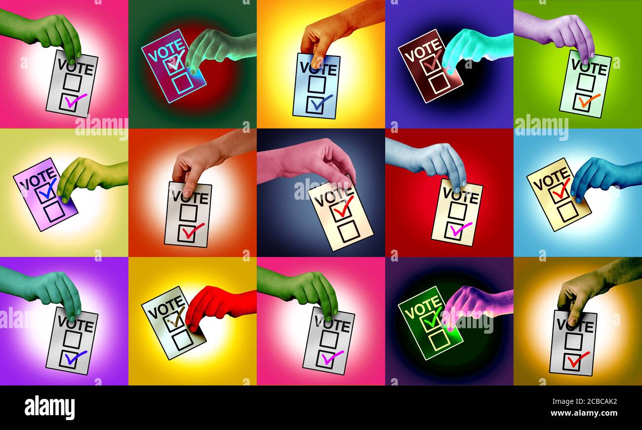 Voting ballots abstract hi-res stock photography and images - Alamy